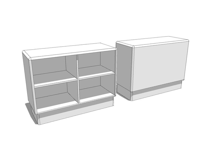 Modul disk 120 cm - Modul diske - Dangent by Retailment